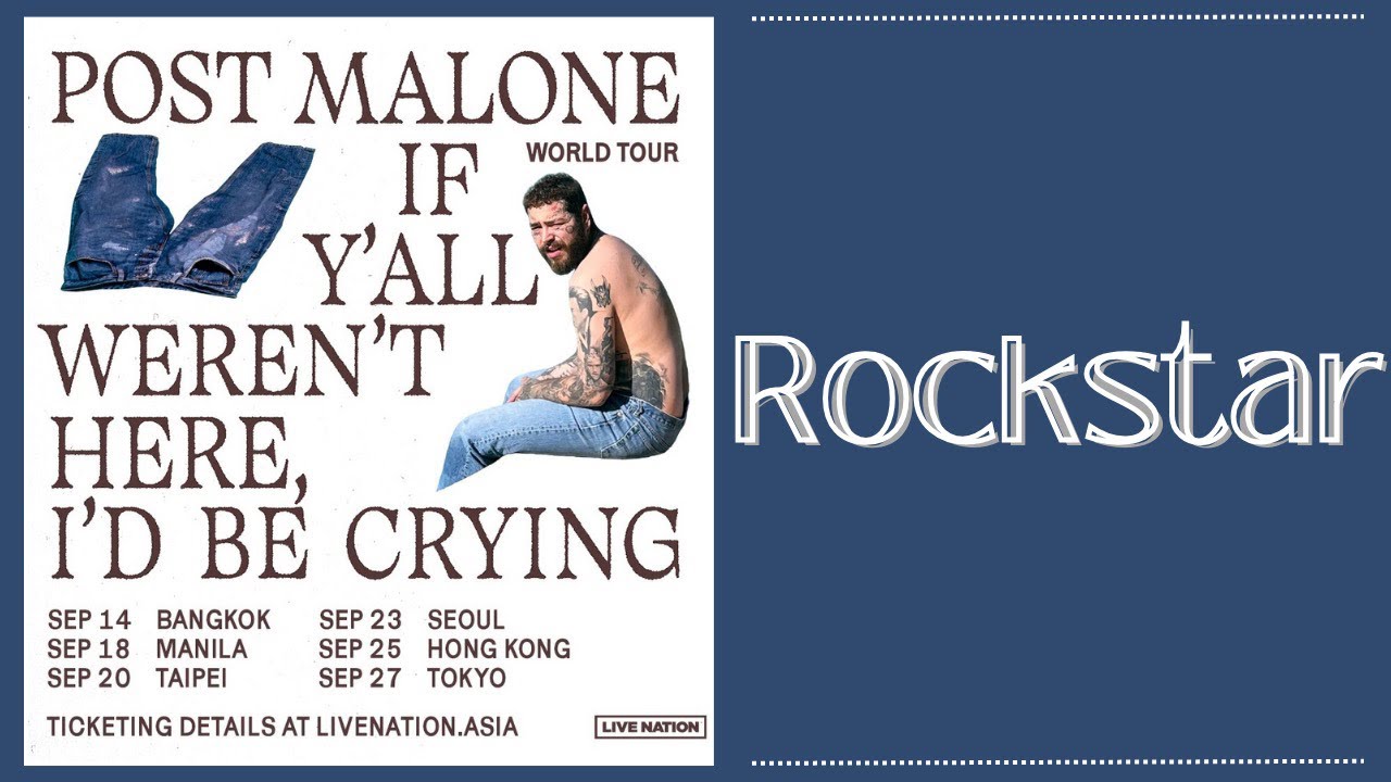 Rockstar - Post Malone World Tour 2023 - Manila, Philippines - YouTube
