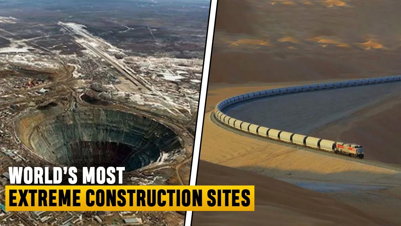 Unbelievable Feats! World's Craziest Construction Sites - YouTube