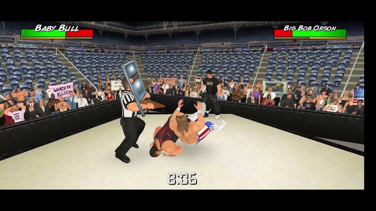 Big Bob Orson vs Baby Bull - YouTube