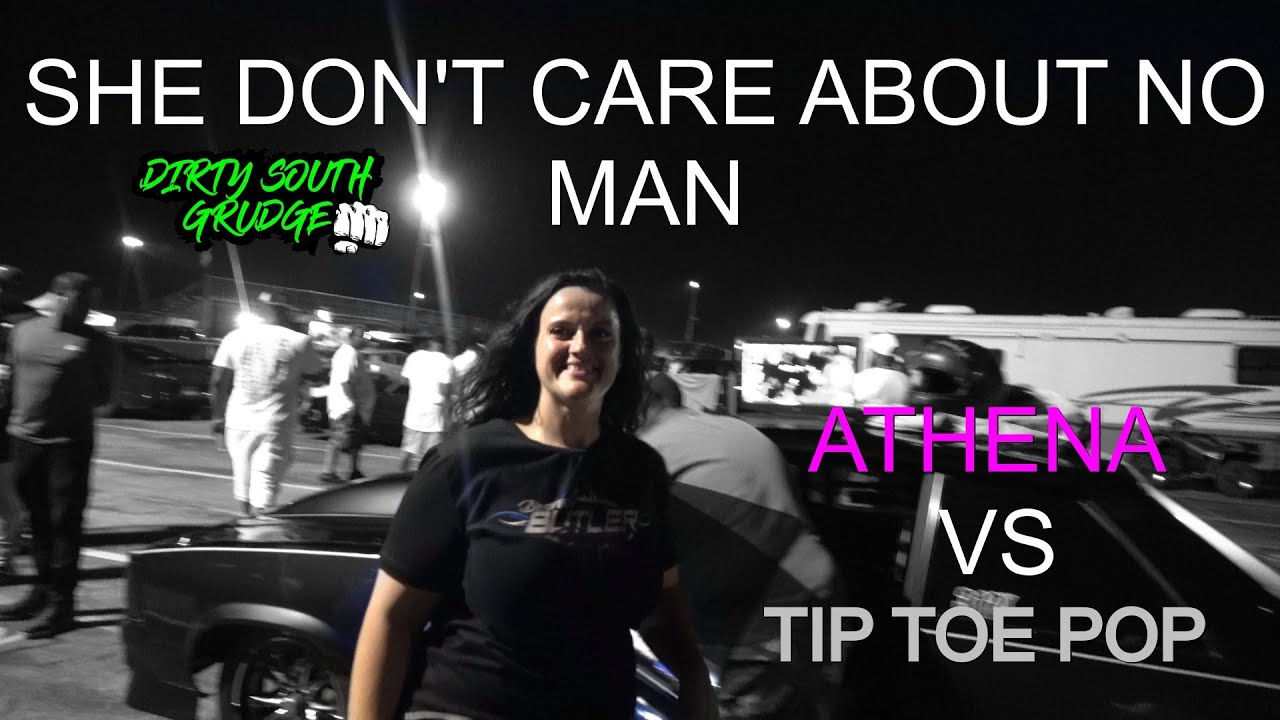 ATHENA VS TIP TOE POP (1ST RACE ) GRUDGE RACE - YouTube