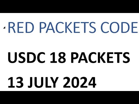 Binance red packet code today | USDC RED Packets 13 JULY 2024 ...