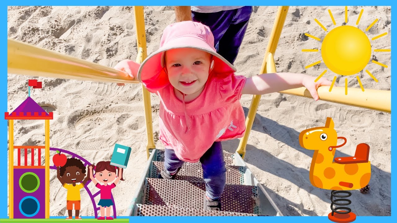Best Playground Park Play Day Ever! Wyatt, Ryan & Isla Play at the Fun ...