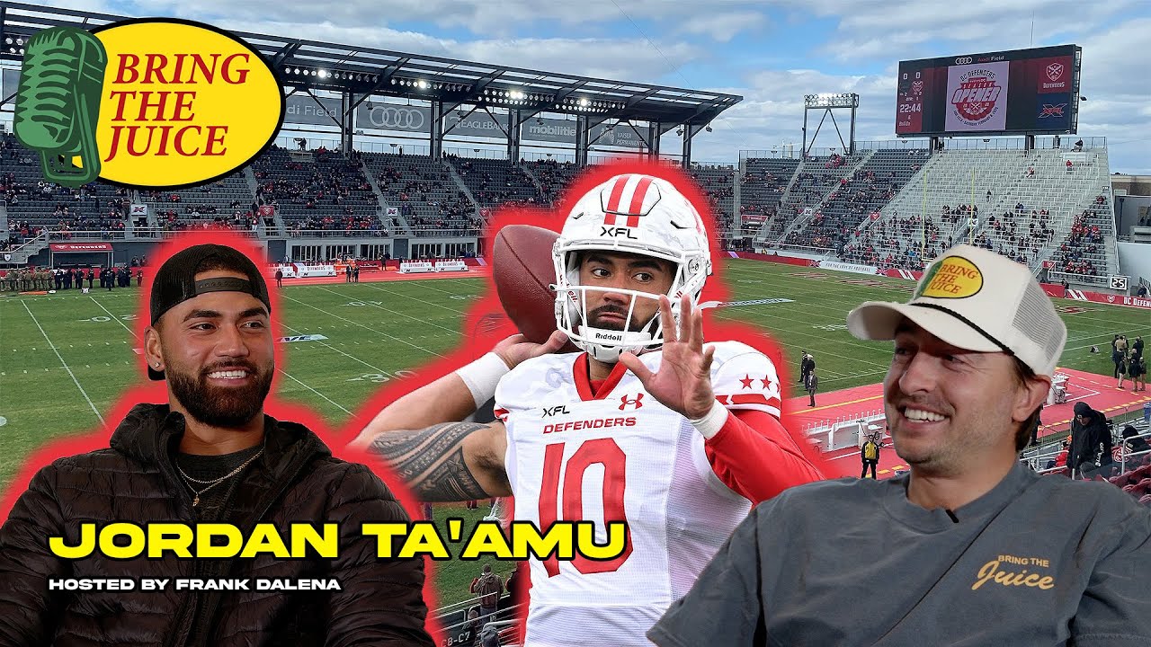 Jordan Ta'amu | Bring the Juice Podcast w/ Frank Dalena - YouTube