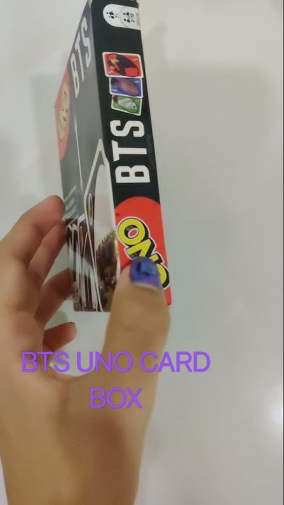 bts uno card box - YouTube