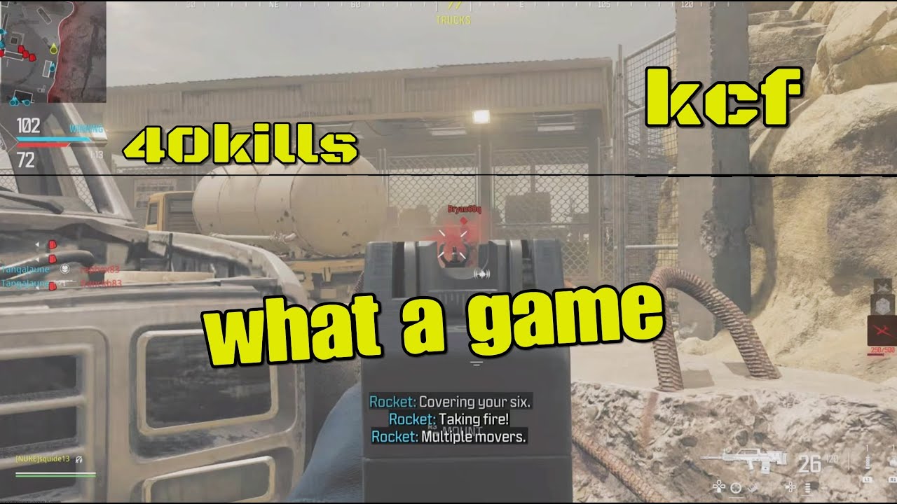 COD MWIII KCF DROPING 40KILLS ON RUST - YouTube