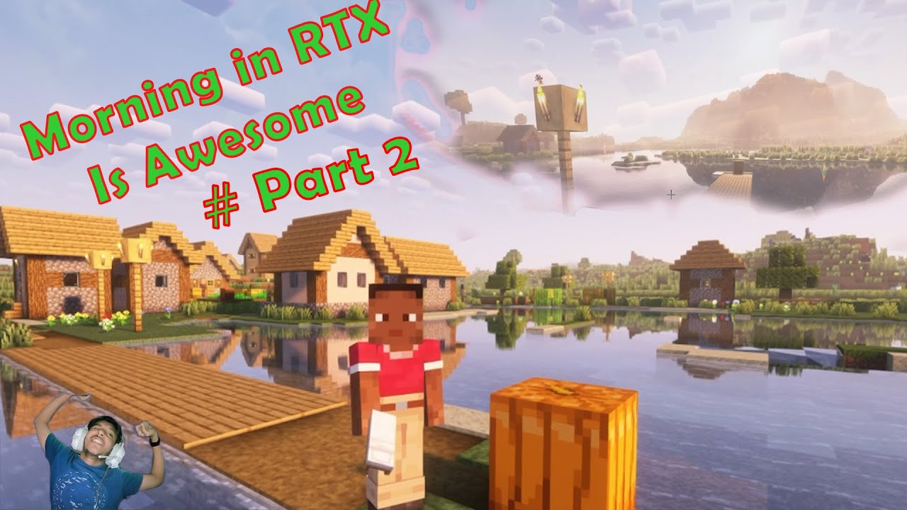 Uncovering an Incredible RTX Village! | Part 2 of My Minecraft ...