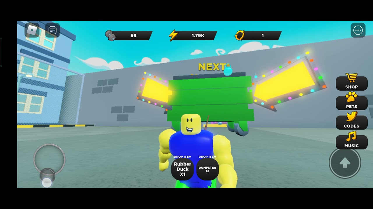 roblox strongman simulator - YouTube