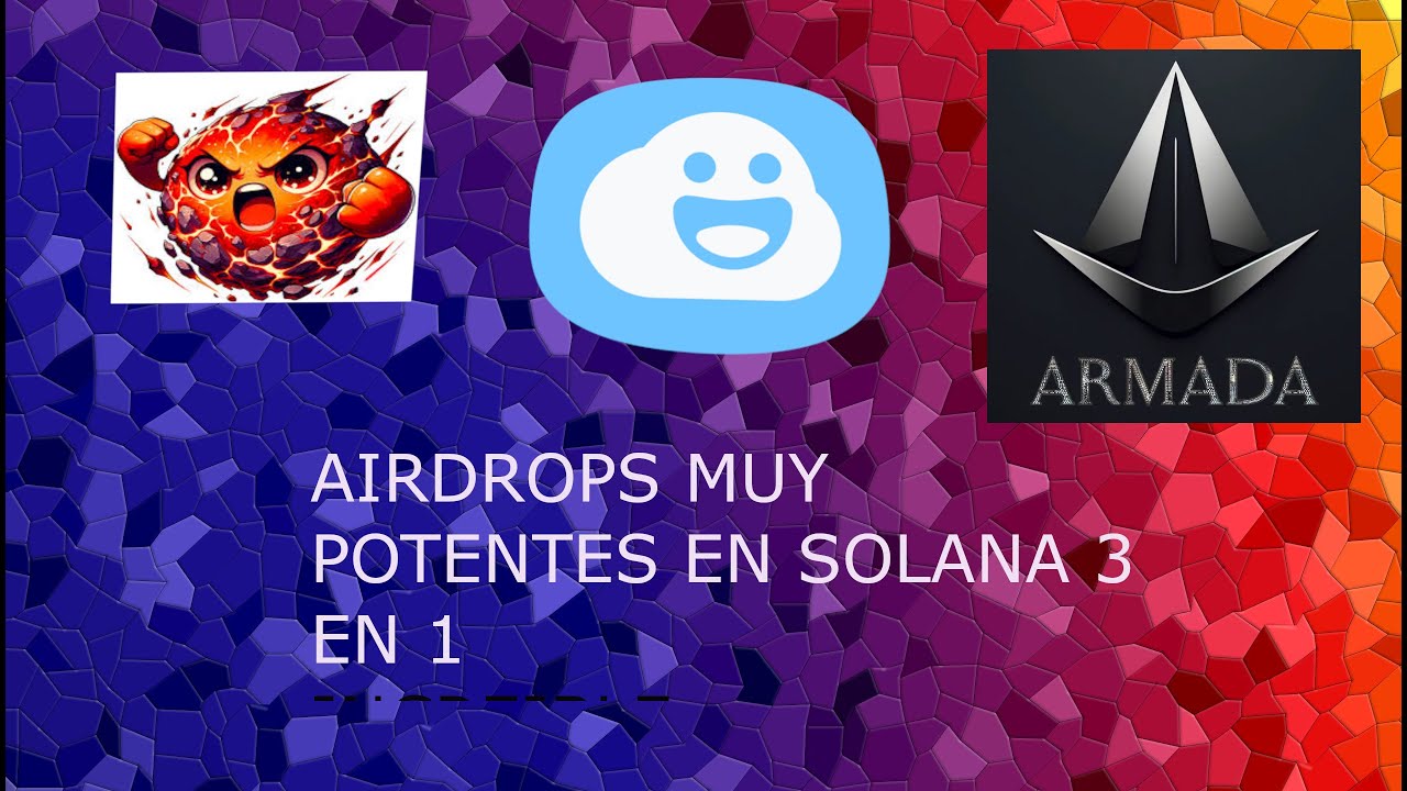 3 AIRDROPS EN 1 EN RED SOLANA!!! - YouTube