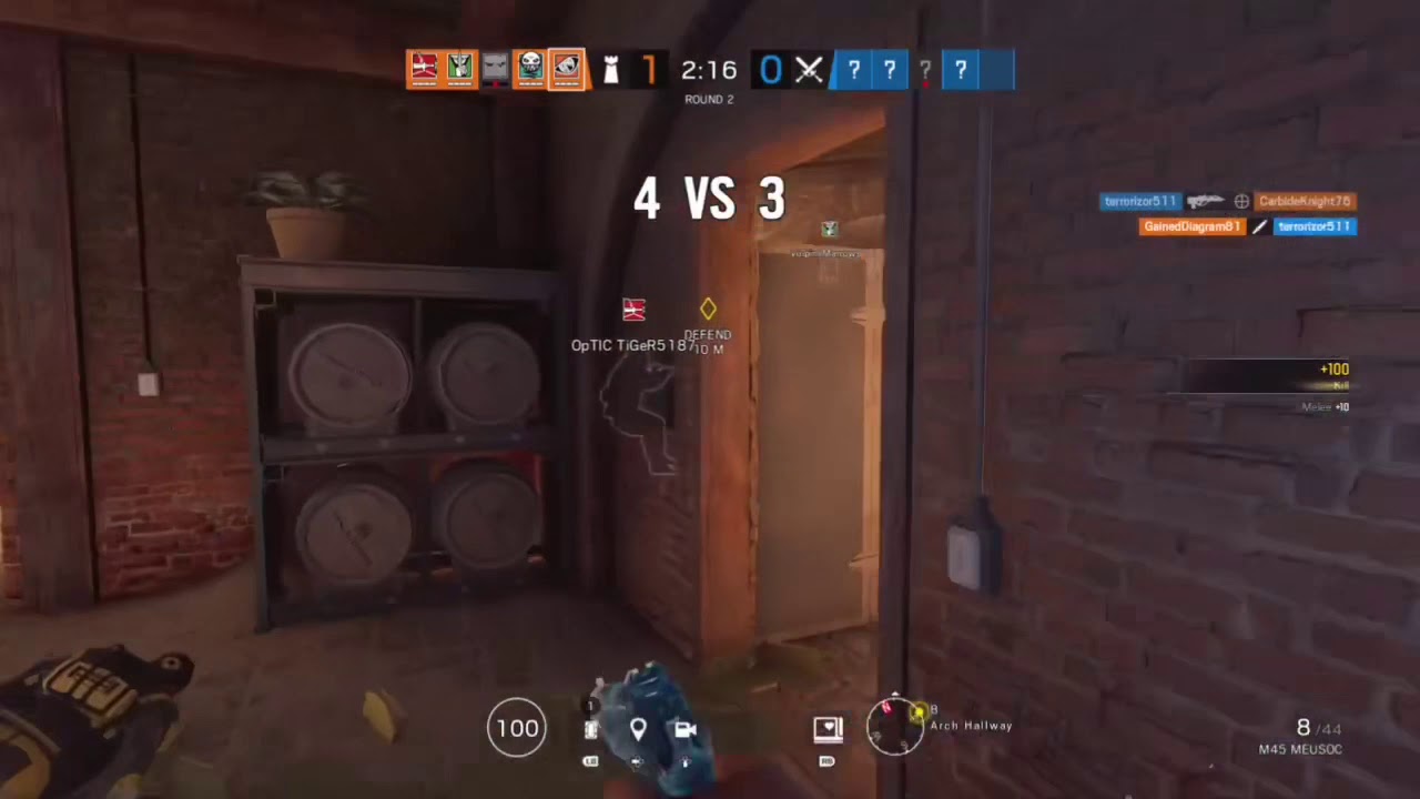 How to Kill a Whole Team With a Knife | Rainbow Six Siege - YouTube