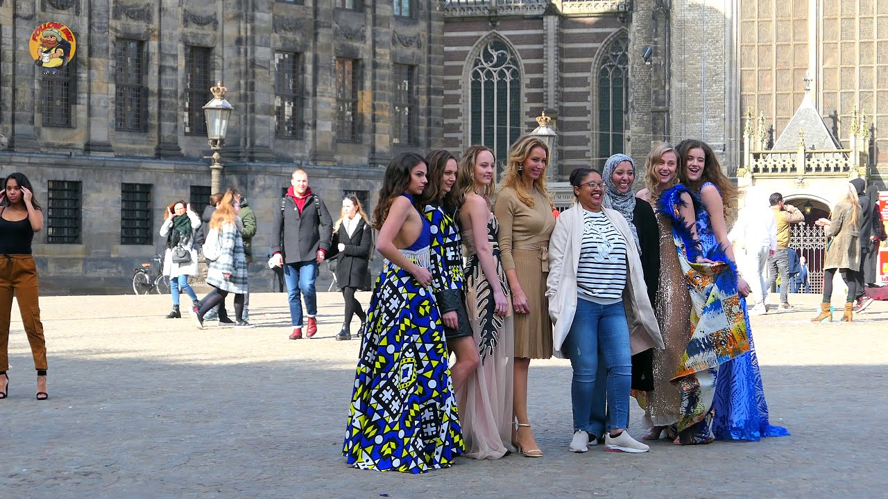 Amsterdam City Centrum Street Scenes in March 2020 - YouTube