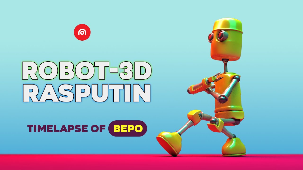 MODELADO DE ROBOT 3D - BAILA "RASPUTIN" DE BONEY M. - YouTube