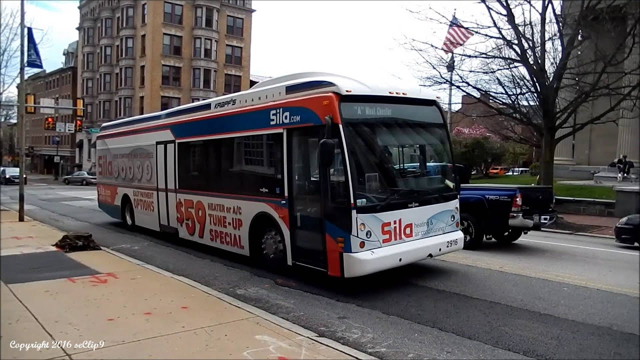 Krapf's Transit 2010 Van Hool A300L #2916 (Ex Parktowne) on Route A 4-2 ...