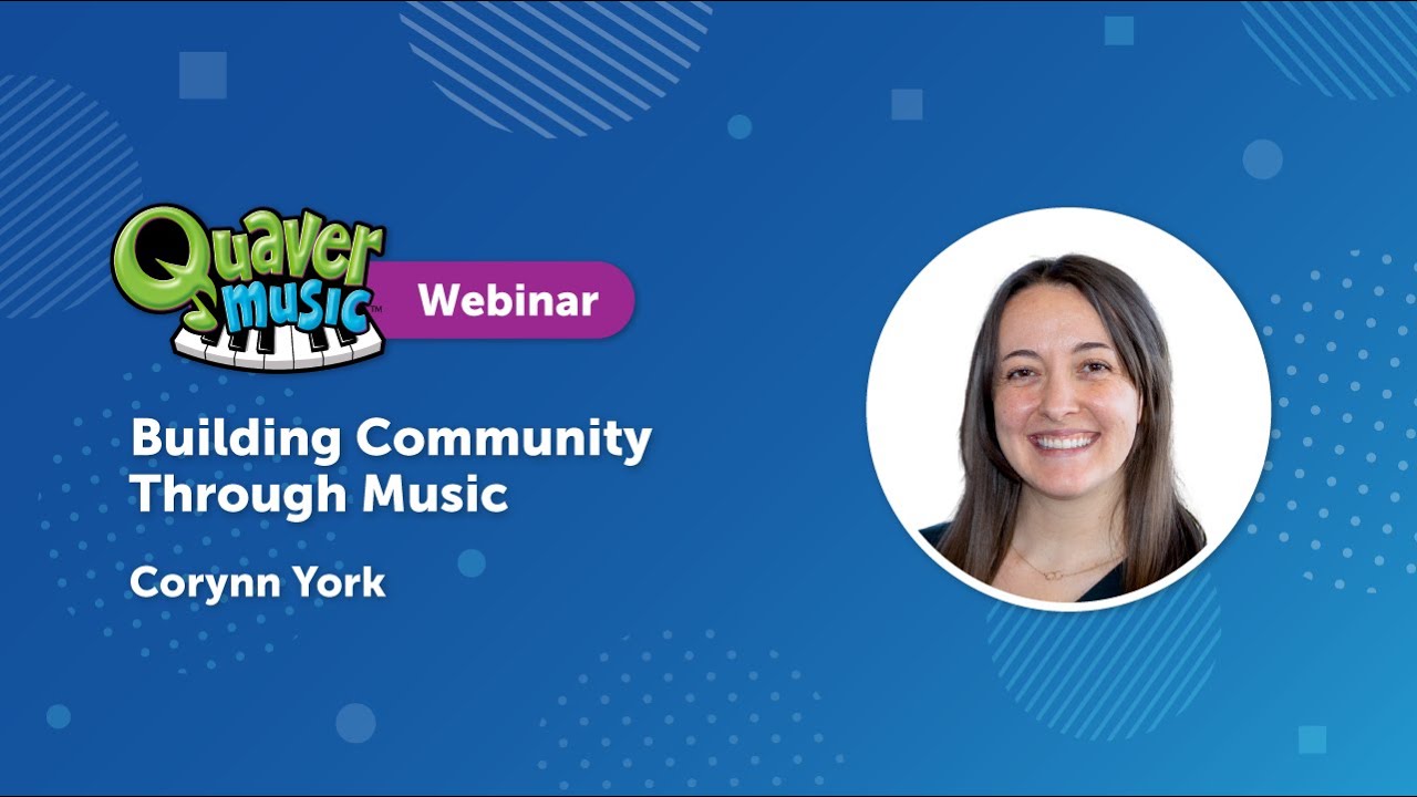 Building Community Through Music (February Webinar) - YouTube