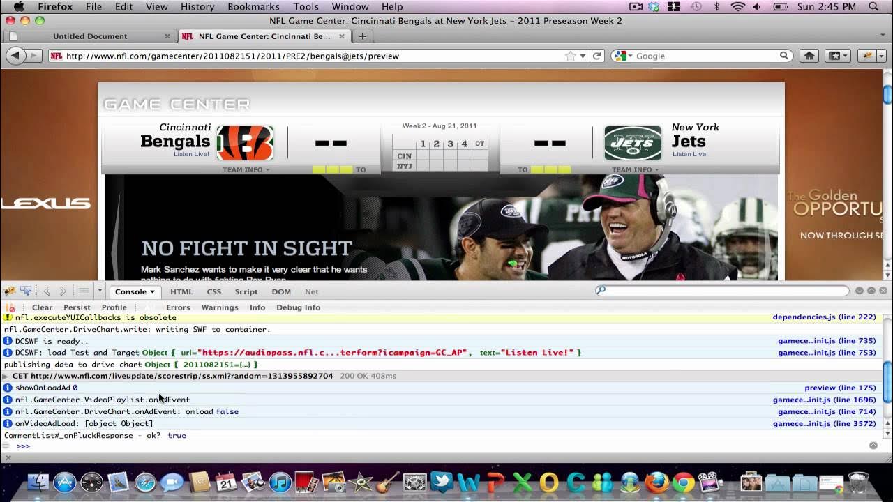 Using Firebug to find XML/JSON - YouTube