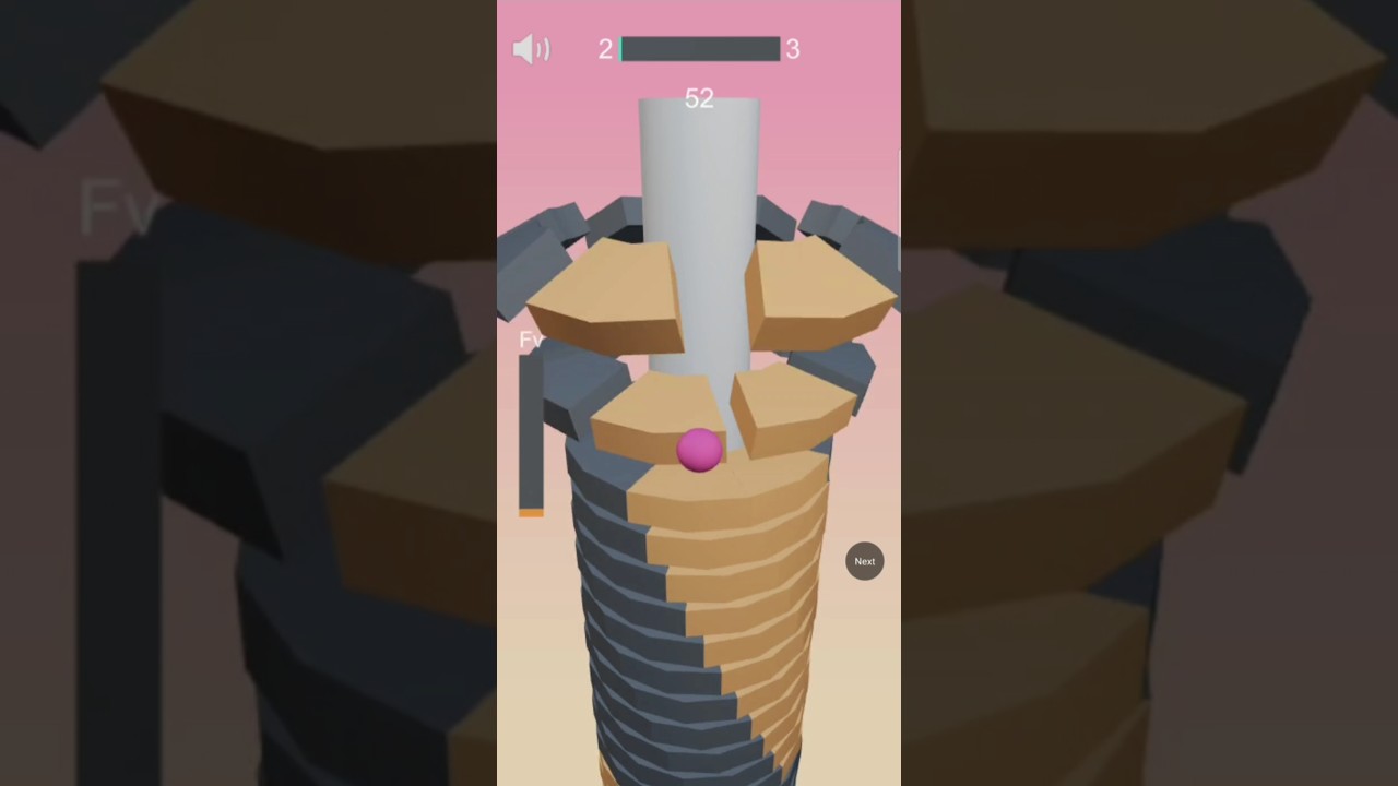 STACK FALL GAME 😮#stackfallgame #shortvideo #shortsviral #game #short #subscribe - YouTube