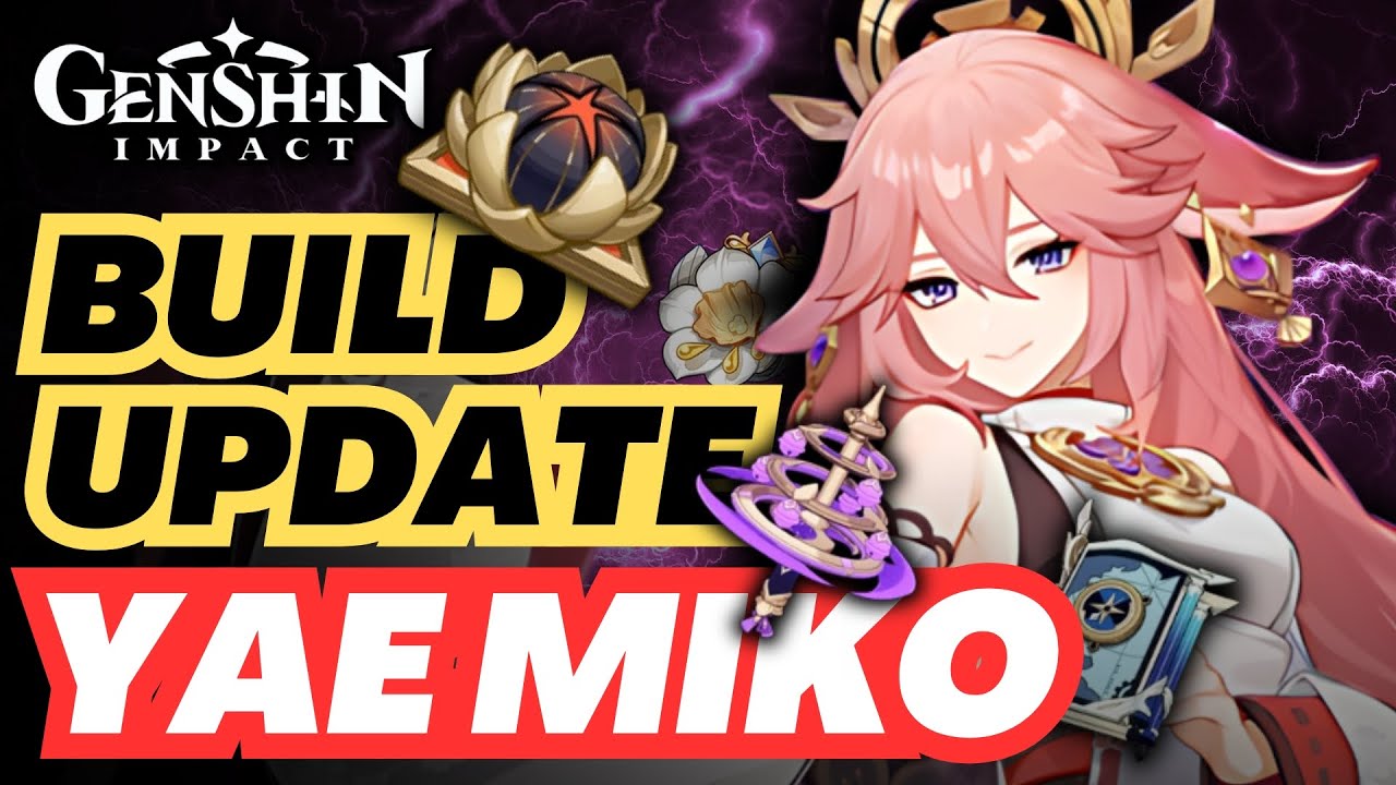UPDATE YAE MIKO! BUILD WEAPON, ARTEFAK, TEAMCOMP ERA DENDRO ...