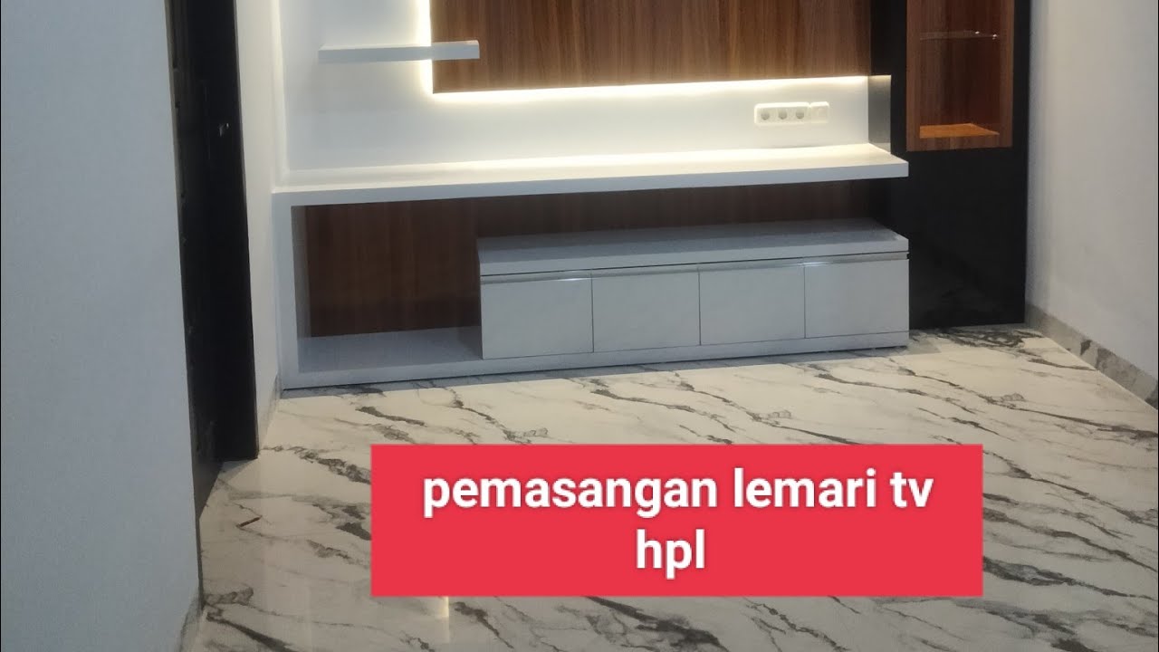 Arif Chanel sedang live sekarang! Pemasangan lemari tv - YouTube
