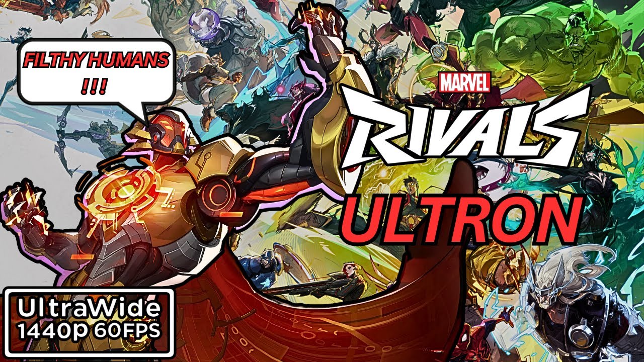 Marvel Rivals - Ultron Gameplay 2 | UltraWide 1440p 60FPS | Deutsche ...