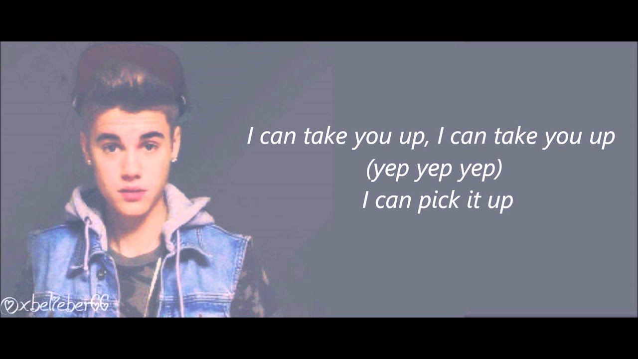 Justin Bieber - Take you + Lyrics - YouTube