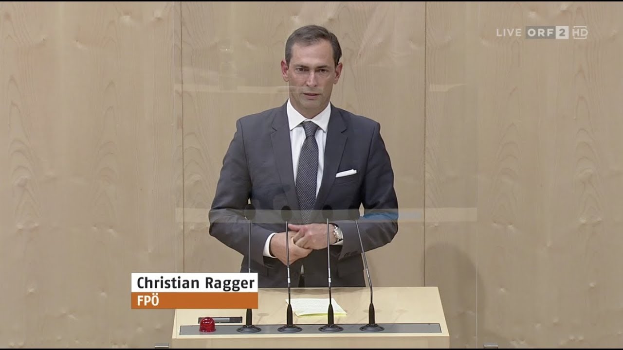 Christian Ragger - Budget 2020 (Arbeit, Familie und Jugend) - 28.5.2020 ...