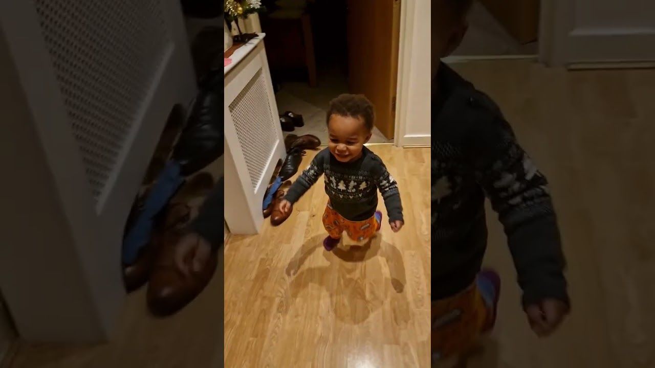 How he's been greeting me this week #sayinghi #dadshome #greetings # ...