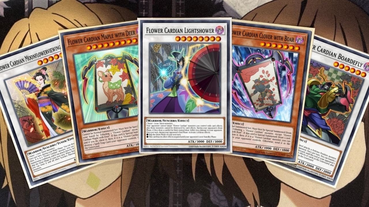 My Flower Cardian Yugioh Deck Profile for July 2024 - YouTube