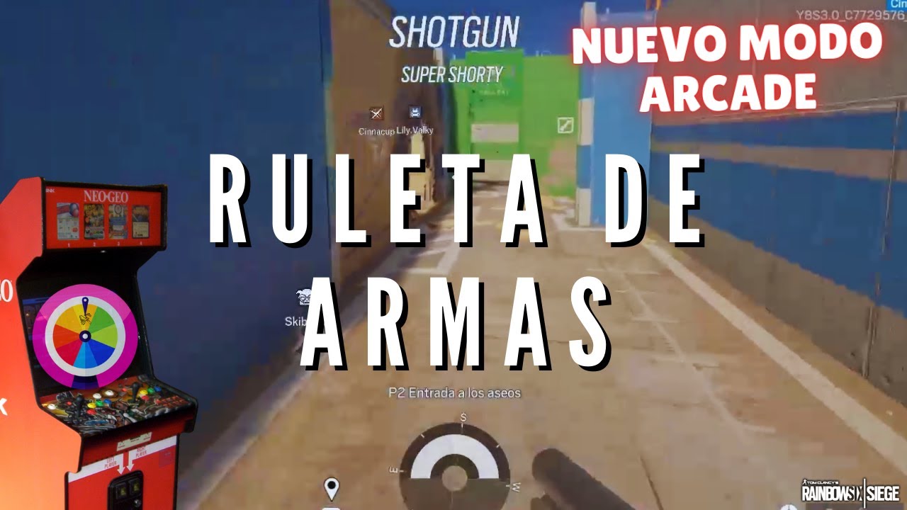 RULETA DE ARMAS - NUEVO MODO DE JUEGO ARCADE PERMANENTE EN RAINBOW SIX ...