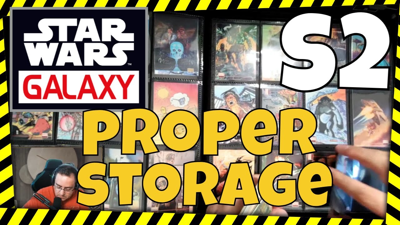 1994 Star Wars Galaxy - Series 2 Storage Binder - YouTube