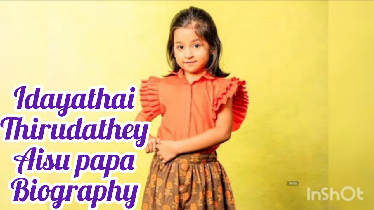 Idayathai Thirudathey serial Aishu papa biography in Tamil # Aazhiya ...