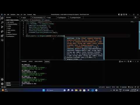 How to Create Tables in Mongodb | create tables in MongoDb | MongoDb table creation using NodeJs ...