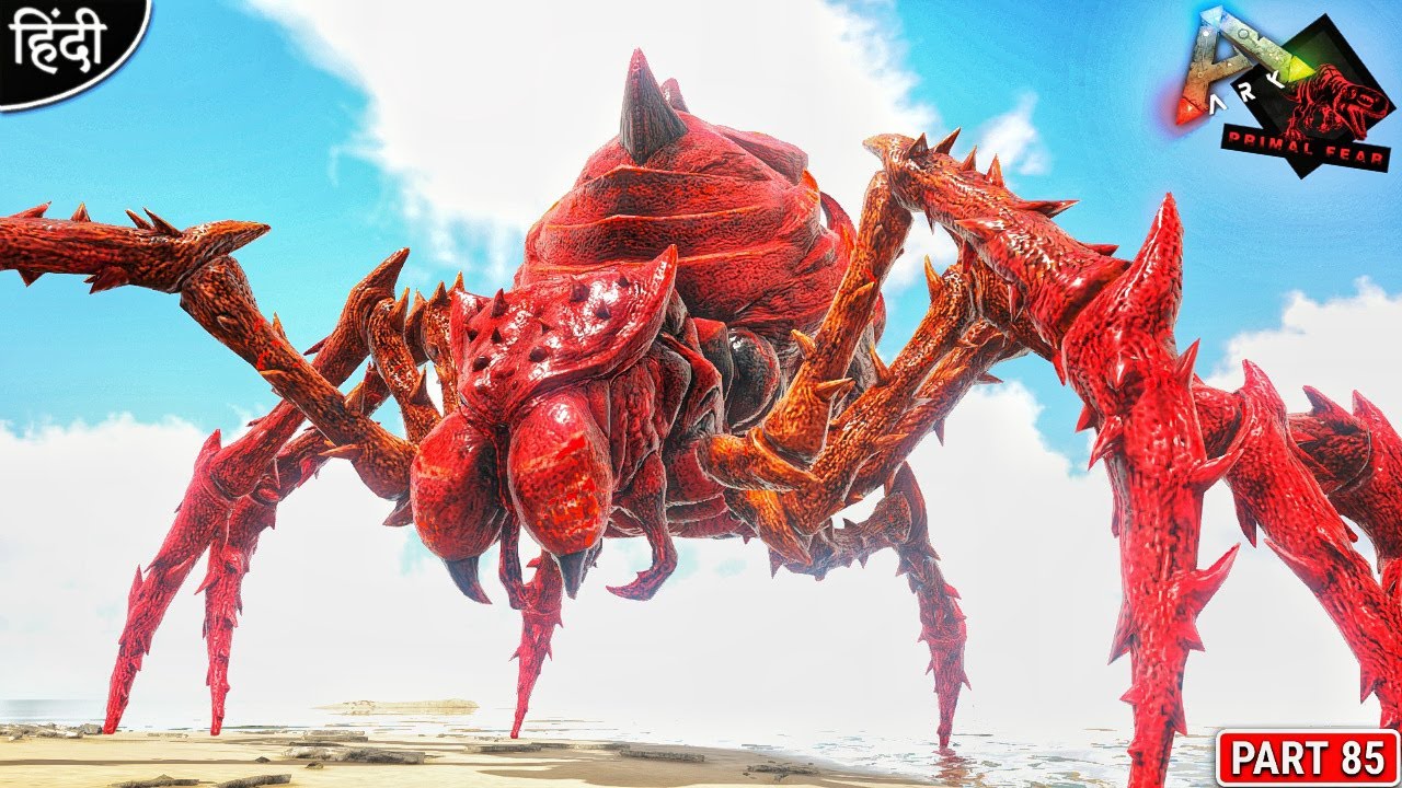 Spider Cute Broodmother Taming 🤣🔥 : Primal Fear is Back : ARK Survival ...