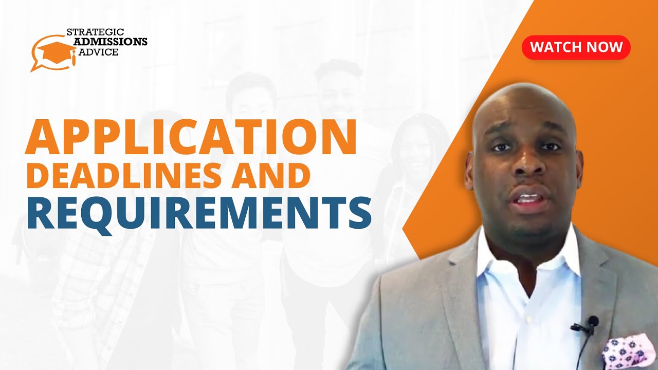 College Application Deadlines and Requirements for High School Seniors ...