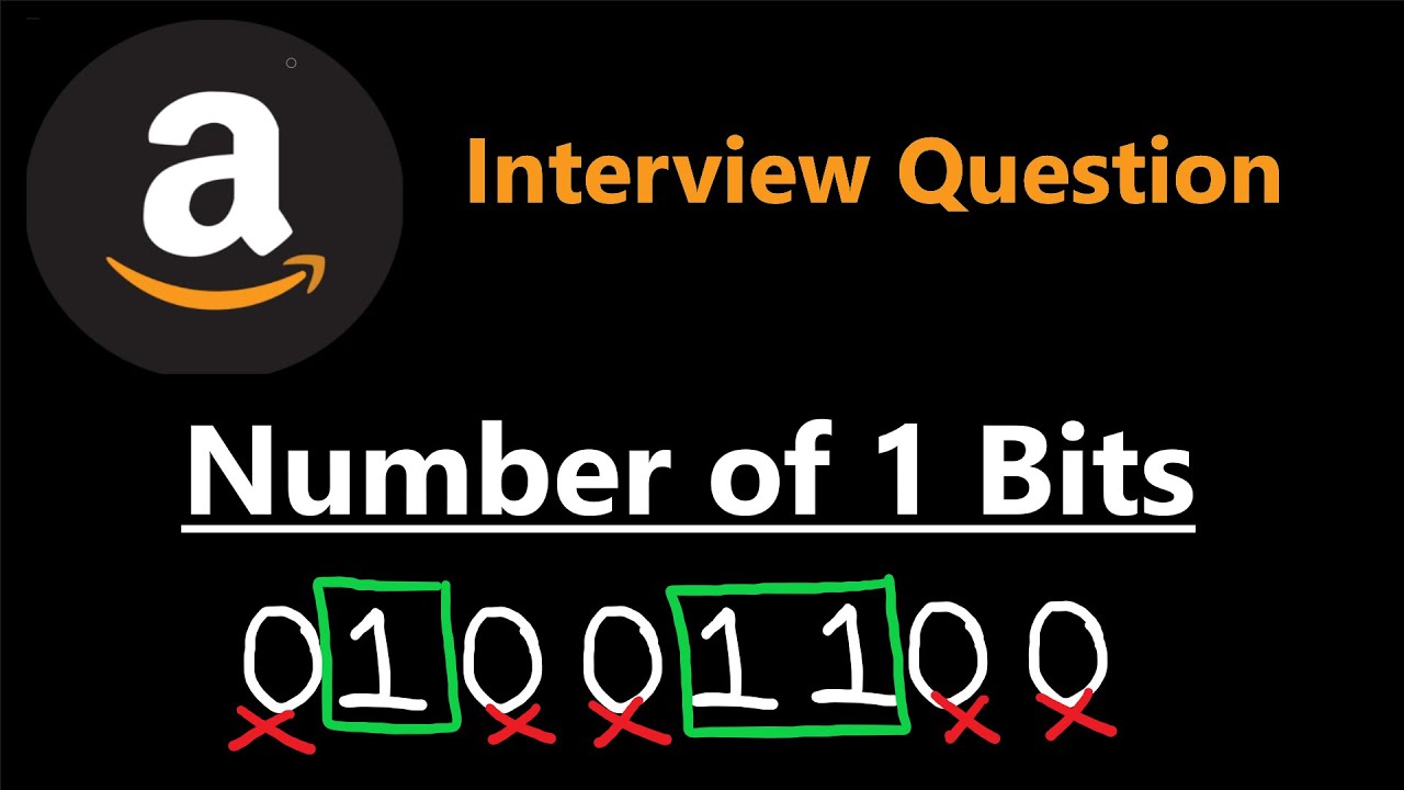 Number Of 1 Bits Leetcode 191 Python Youtube