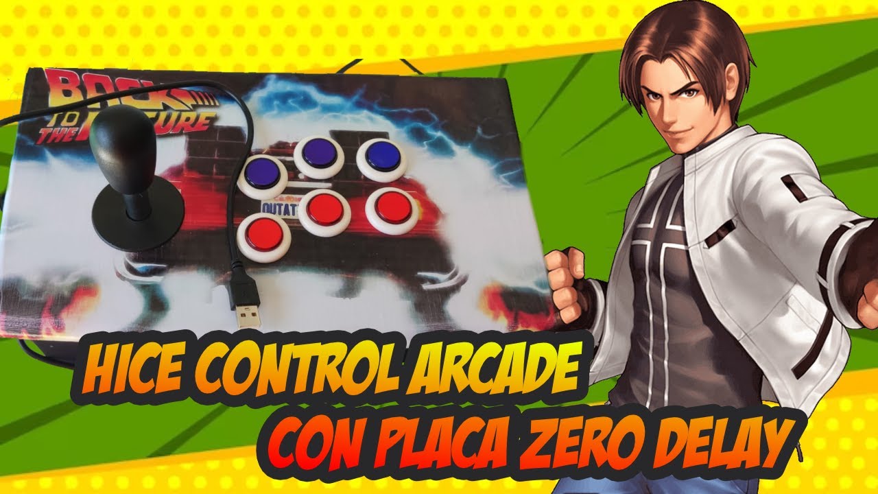 Fabrico mi propio control Arcade con placa Zero Delay. - YouTube