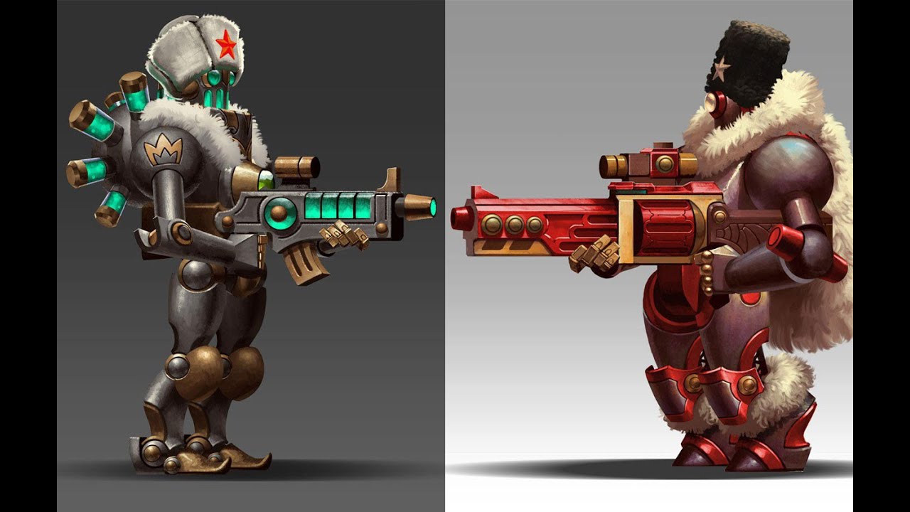 Russian Robot for 2D Shooter game "Naser Son of Man" - YouTube