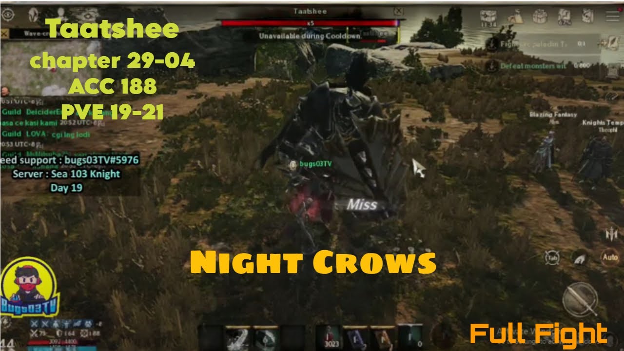 NIGHT CROWS Chapter 29-4 209 PVE/ACC (Taatshee) - YouTube