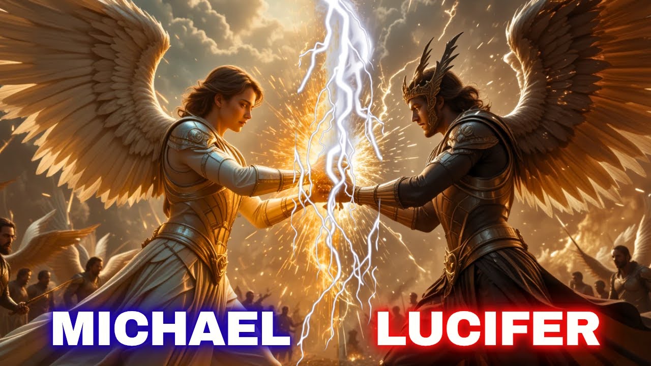 2 Shocking Times Archangel Michael Defeated Lucifer | Biblical Battles ...