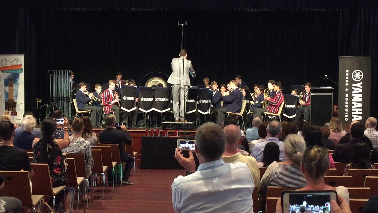 TSS Concert Band at the National Band Competition - YouTube