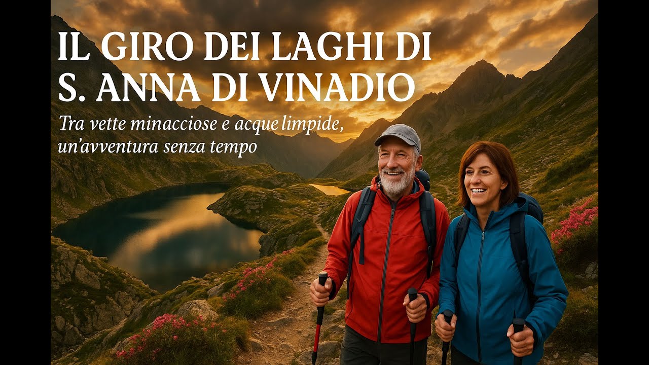 Giro dei laghi di S Anna di Vinadio - YouTube
