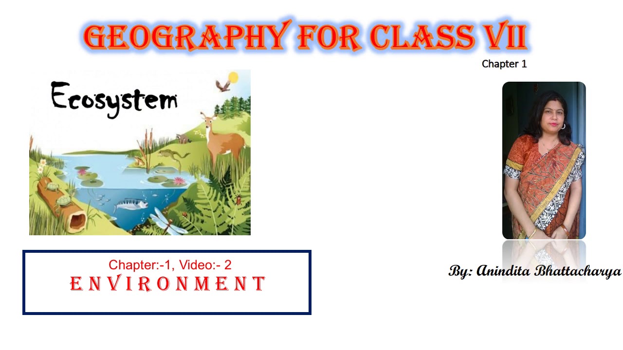 Enviornment Class-7 SST Geography Chapter1 Part 2- Ecosystem and Human ...