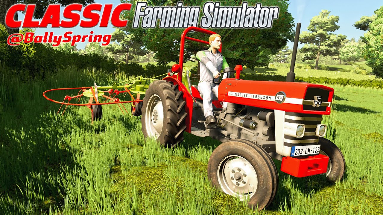Farming in the 1990's on BallySpring | Farming Simulator 22 - Small ...