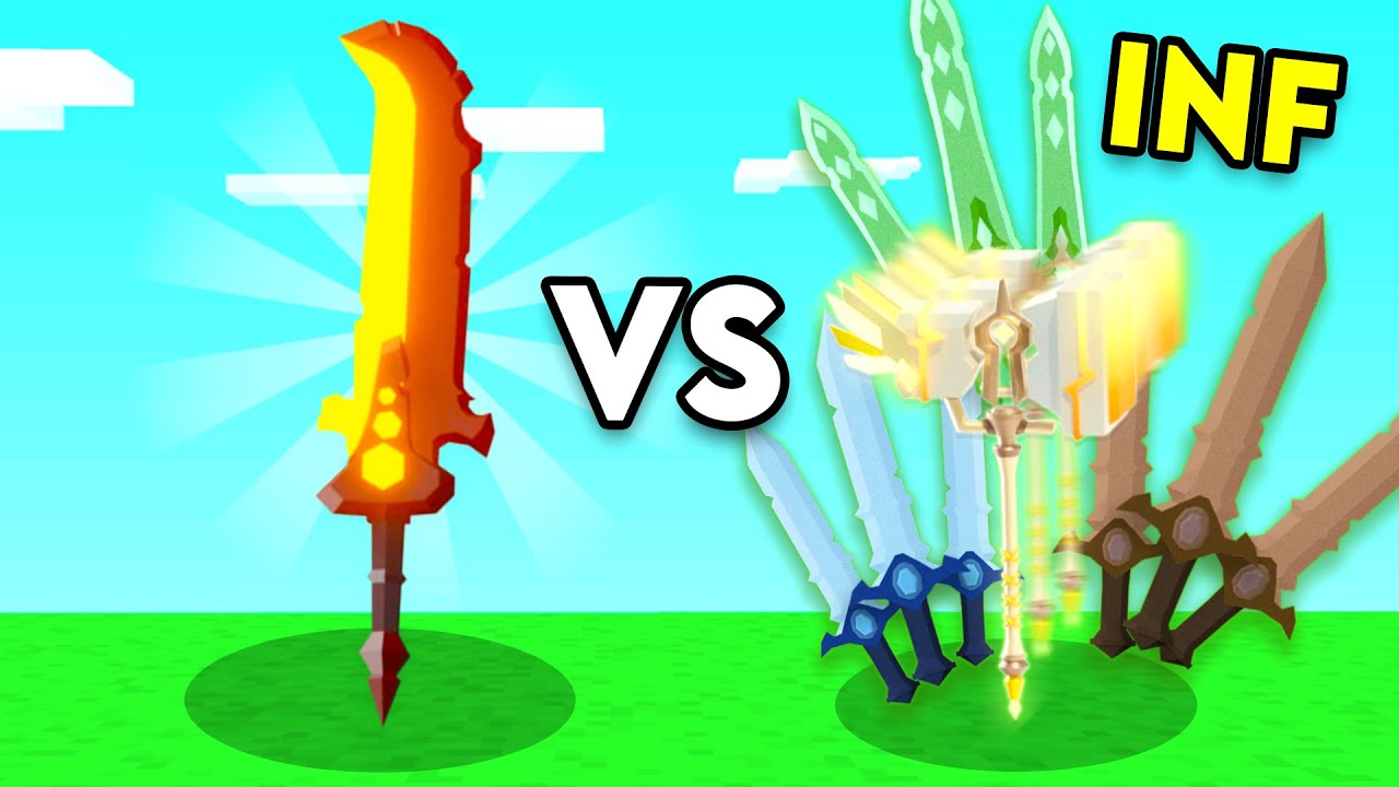 1 Rageblade vs ALL INF WEAPONS in Roblox Bedwars.. (Full Movie) - YouTube