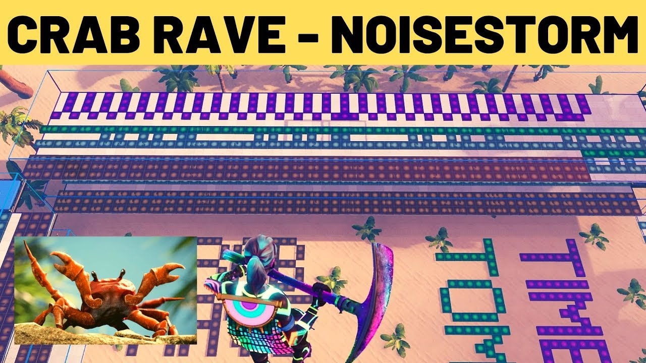 Crab Rave - Noisestorm | Fortnite Music Blocks! (Tomthebomb and ...