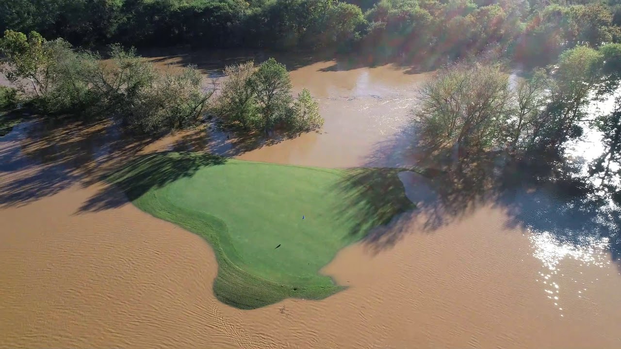 Bermuda Run CC Flooding - YouTube