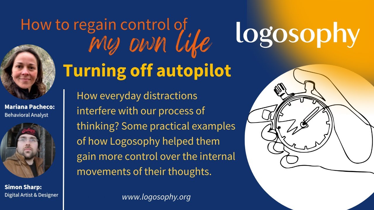 Turning off autopilot: How to regain control of my own life - YouTube