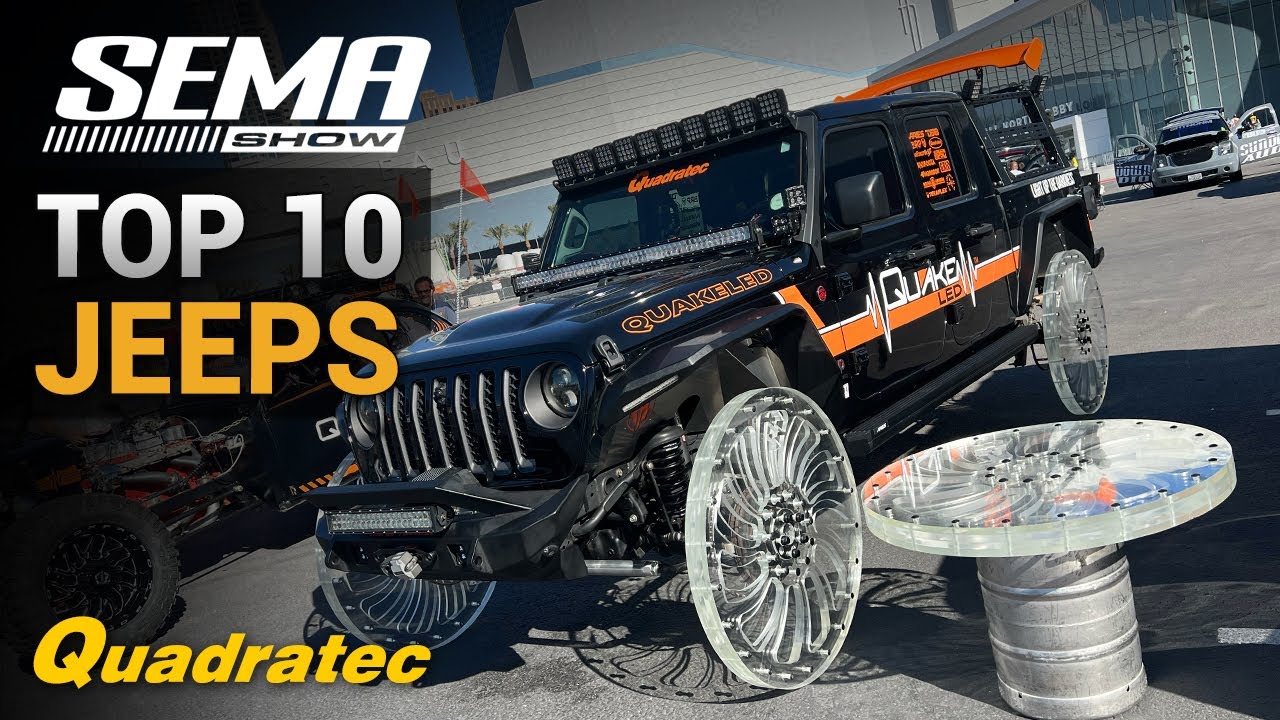 Best Jeeps of SEMA 2023 | Wranglers, a Cherokee, an FC & More! - YouTube