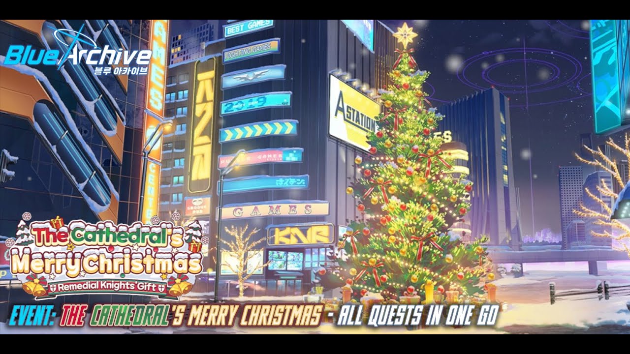 Blue Archive - The Cathedral's Merry Christmas (Event) - All Quests in ...