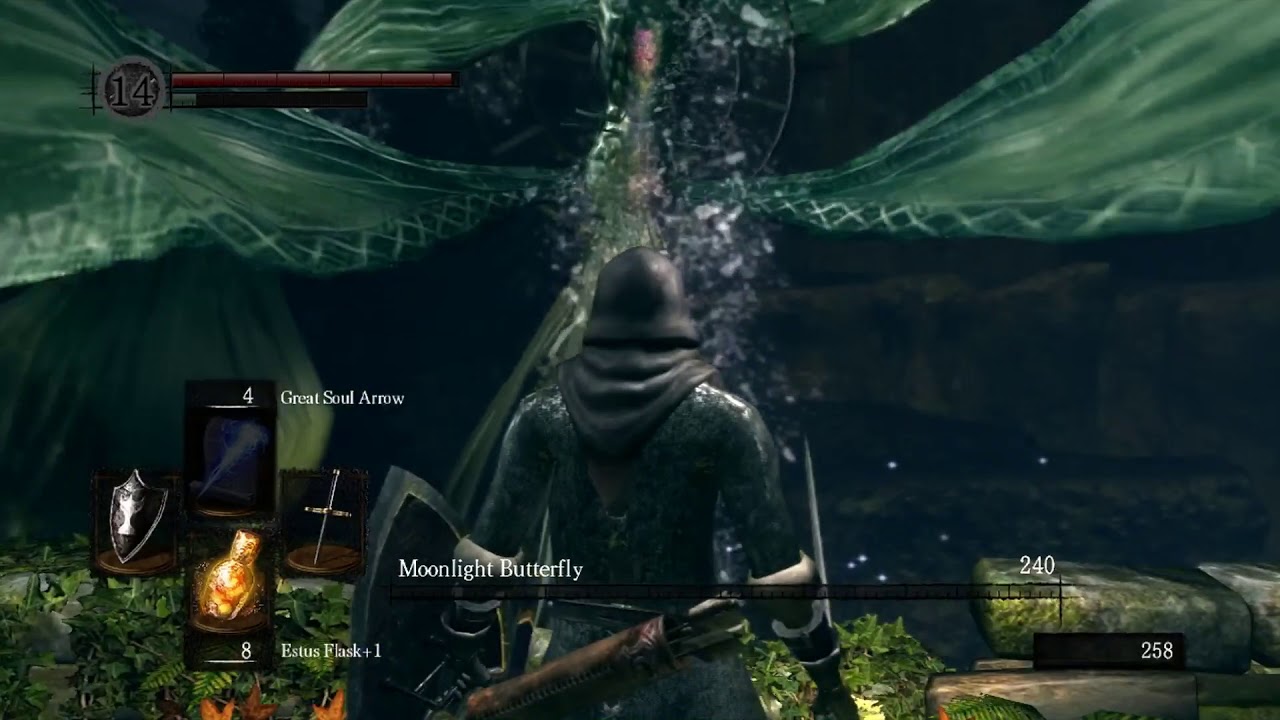 Moonlight Butterfly Boss Fight - Dark Souls - No Commentary - YouTube