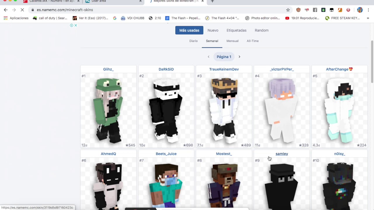 Como Poner Skins En Minecraft De Mac 2020 - YouTube