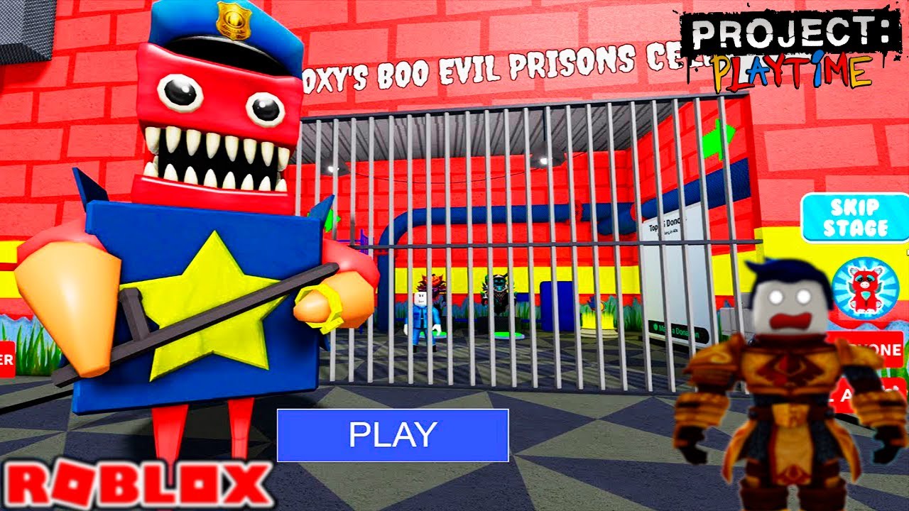 ESCAPA de la PRISION de BOXY BOO BARRY en ROBLOX - BOXY'S BOO BARRY'S ...